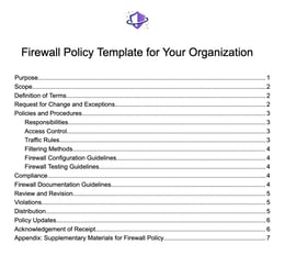 What Is A Firewall Policy Ultimate Guide Free Template 