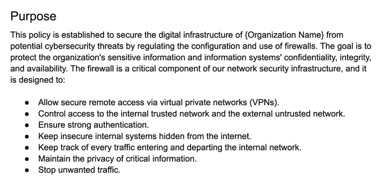 What Is a Firewall Policy? Ultimate Guide (+ Free Template)